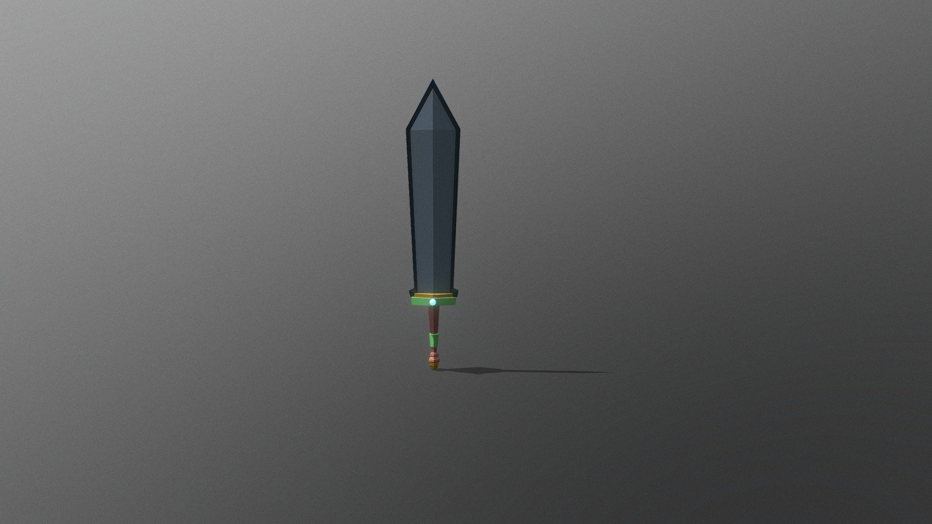 First Sword - 3D model by Thérence FERRON (@therenceferron) [9dea126 ...