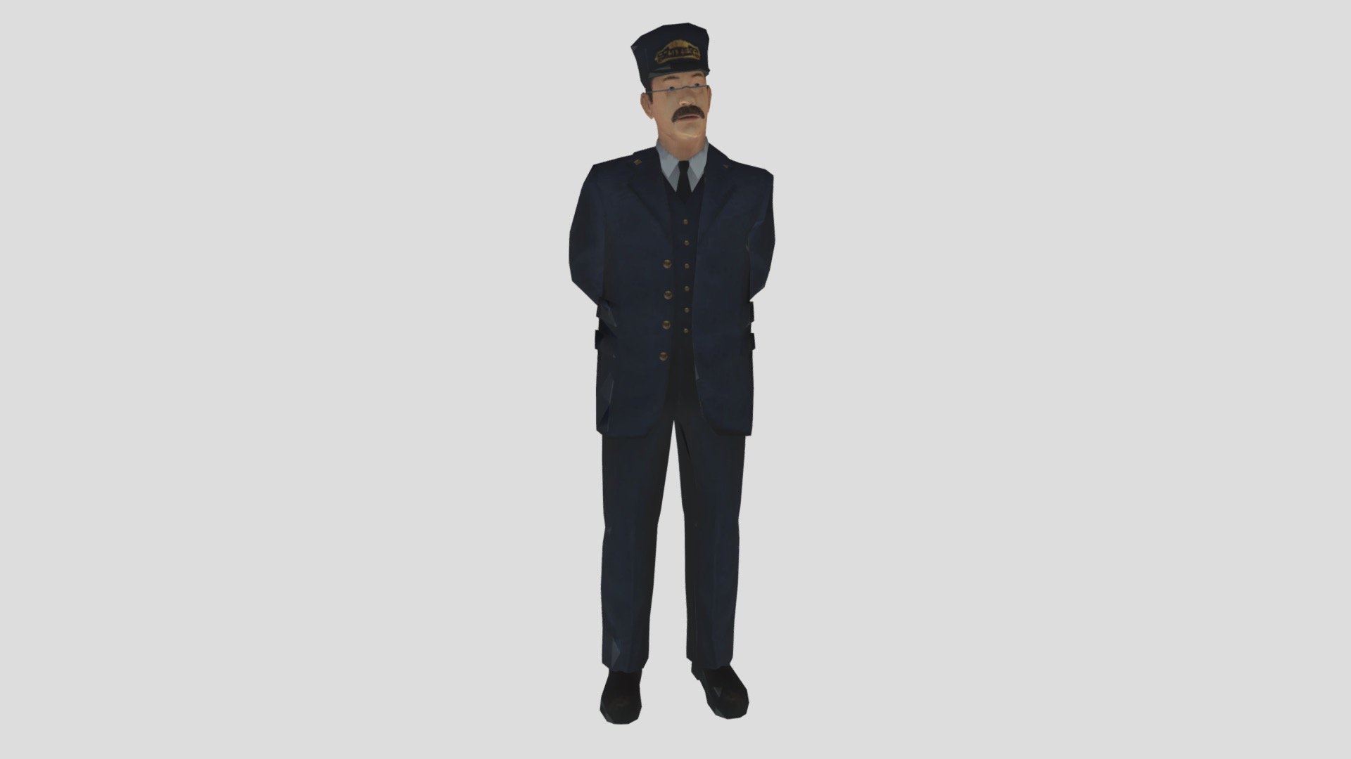 conductor_polar_express_gamecube - Download Free 3D model by Klye Ahj ...