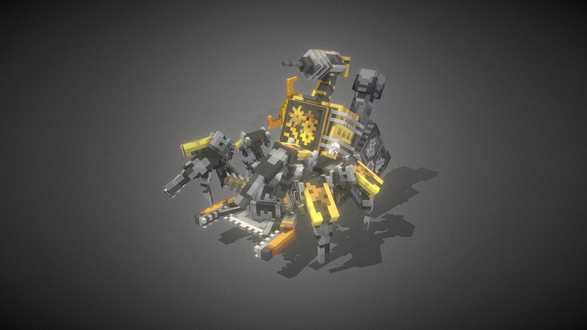 Steampunk Boss - 3D model by Poteto (@PotetoBlocks) [9debd84] - Sketchfab