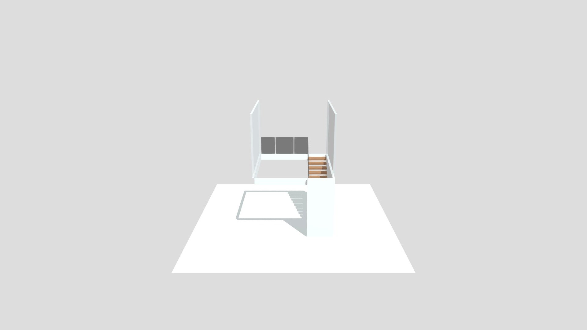 Patel Diagonal - Download Free 3D model by Vonka Stairs Ltd (@vonka ...