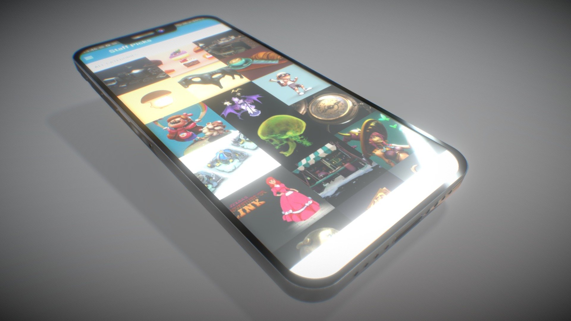 Celular de Última Geração! - Buy Royalty Free 3D model by ablaze ...