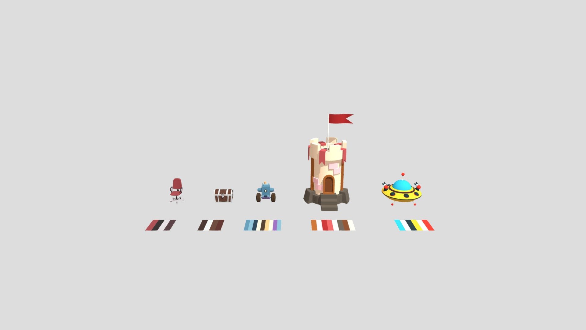 [HW XYZ School] Coloring - 3D model by KrivtsovArtem [9df19b9] - Sketchfab