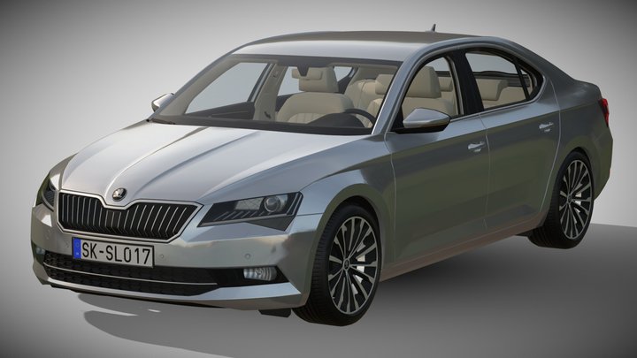 Skoda-superb 3D models - Sketchfab