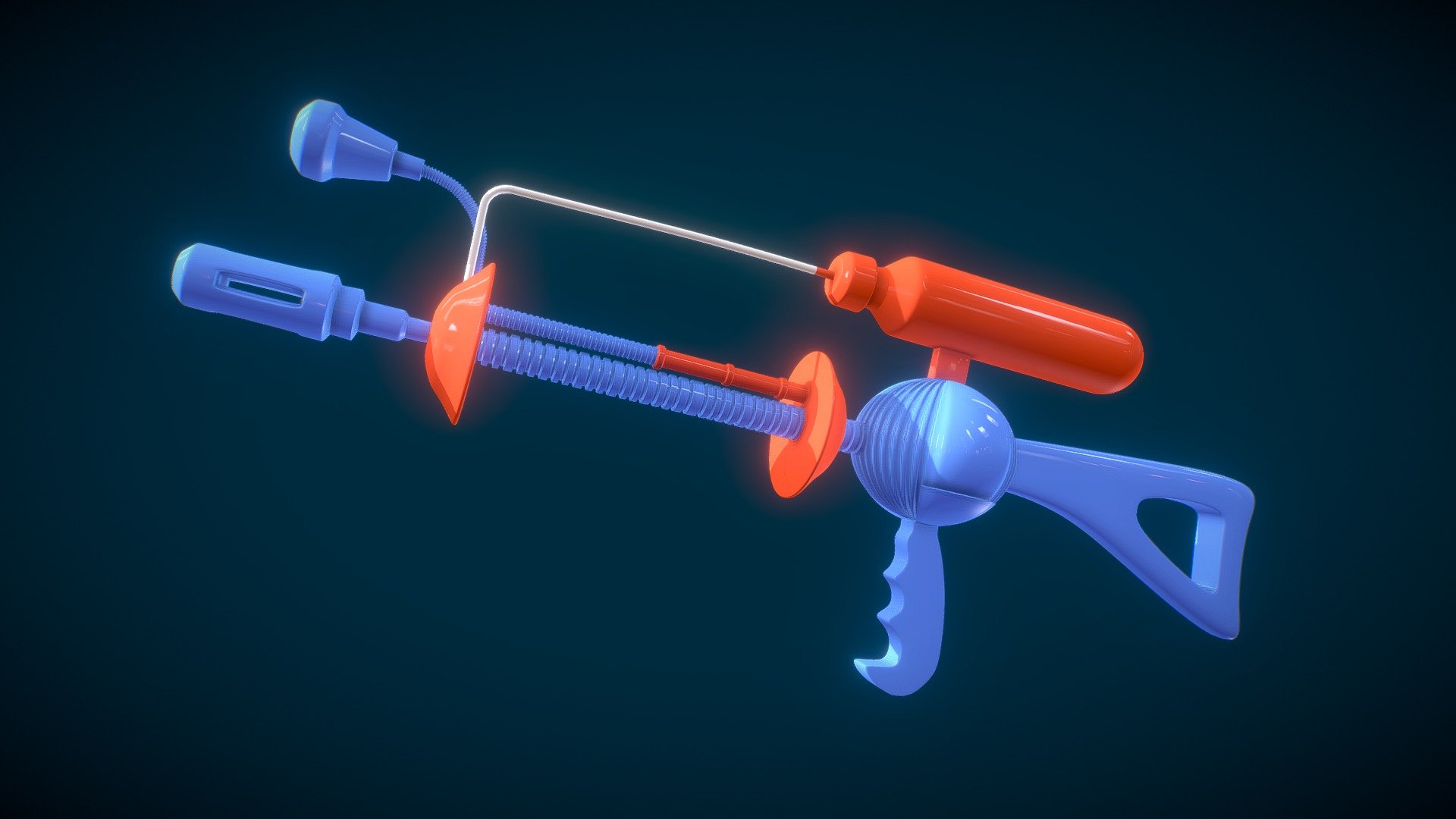 Weapon Mars Attack - 3D model by Cristian_Otero [9df5135] - Sketchfab