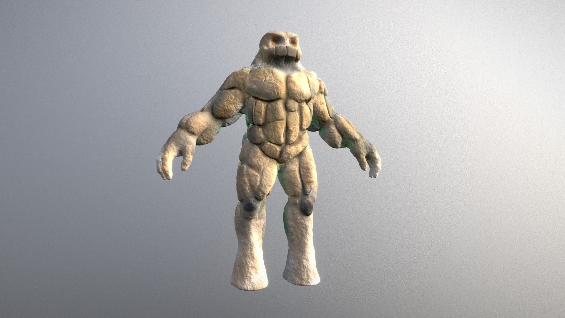 Golem - 3D model by TheLiarYoung (@onito09) [9df71ed] - Sketchfab
