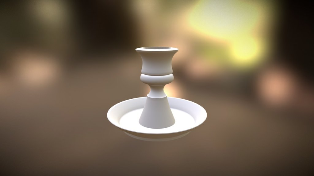 Candle Stick Export Maya - 3D model by jasper_sapa [9df74f8] - Sketchfab