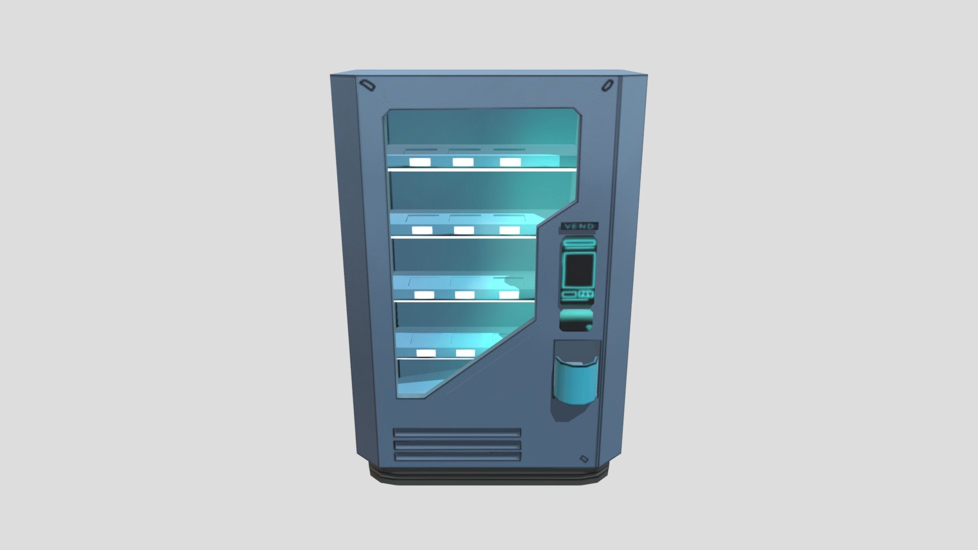 Vending Machine Art Challenge - 3D model by Zak Brown (@18Brownz ...