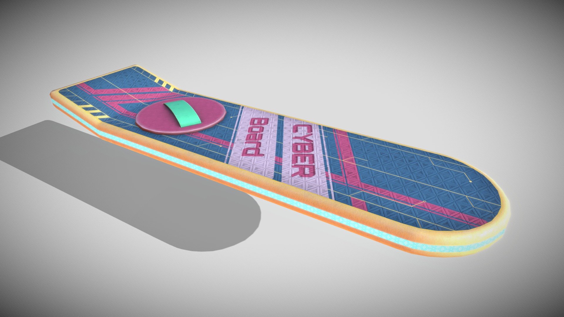 Hover Board - Custom Skin - Download Free 3D model by walter sanchez ...