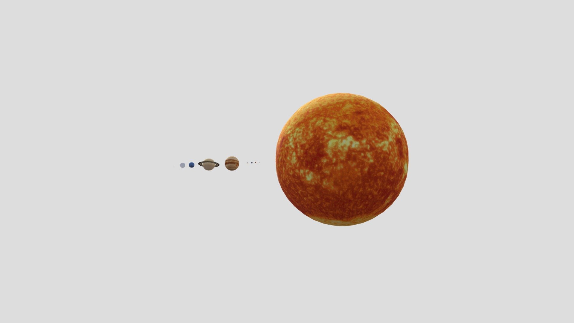 Solar System - Download Free 3D model by enza.miceli [9df9ed3] - Sketchfab