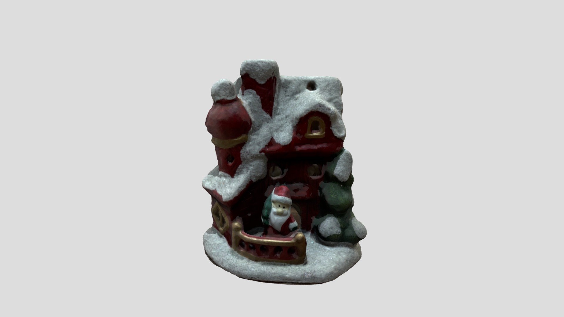 Santa's house figurine - Download Free 3D model by varlamov5264 ...