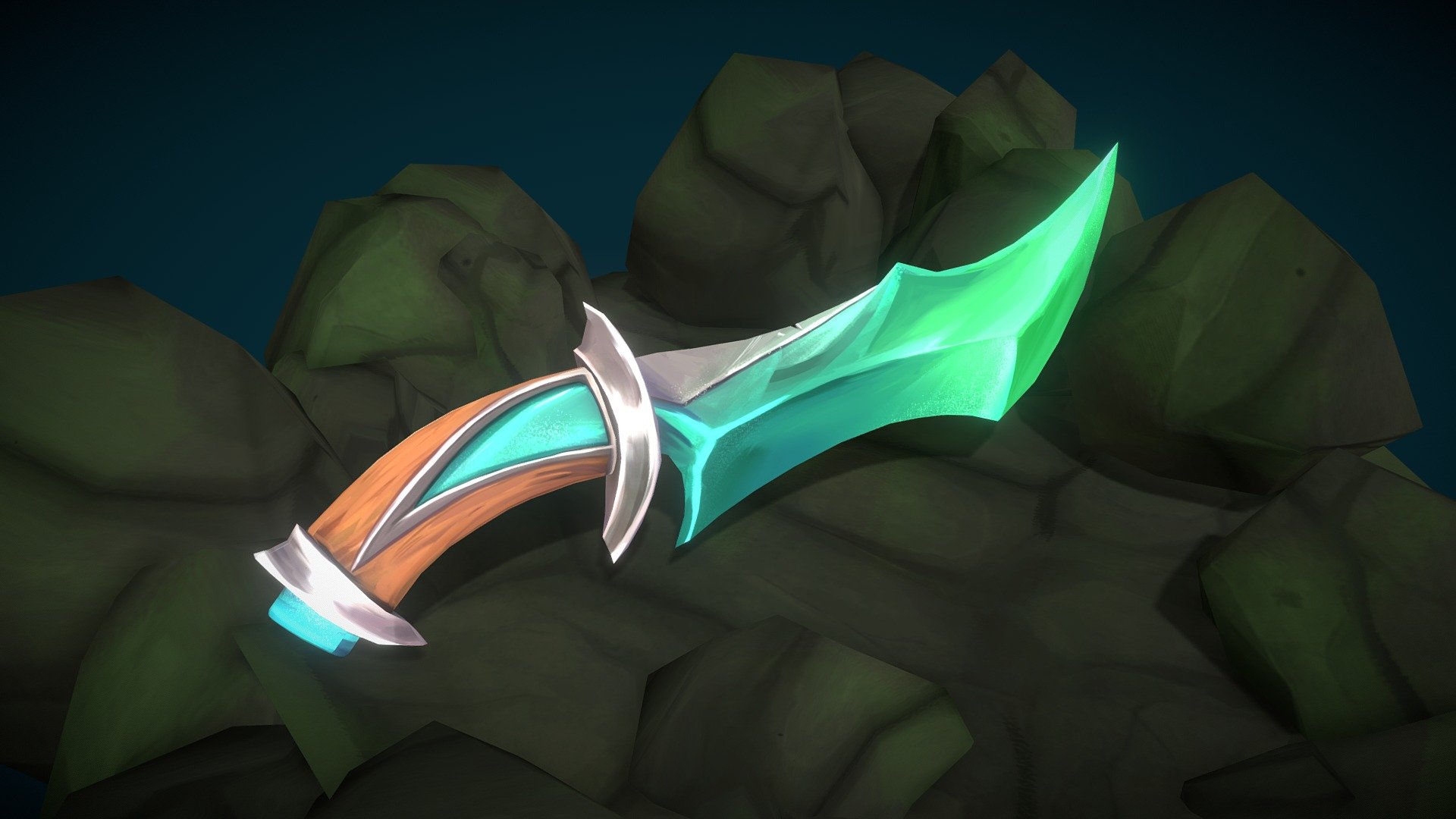 Phantom Dagger - 3D model by Mio VH (@Miovh) [9dfb7ff] - Sketchfab