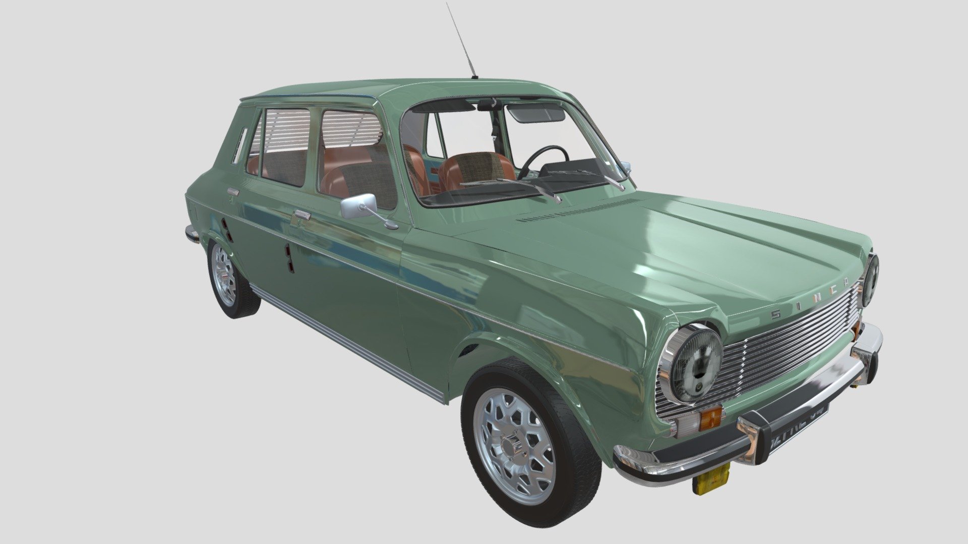 Simca / Talbot 1100 - Download Free 3D model by boitaloran [9dfc288 ...