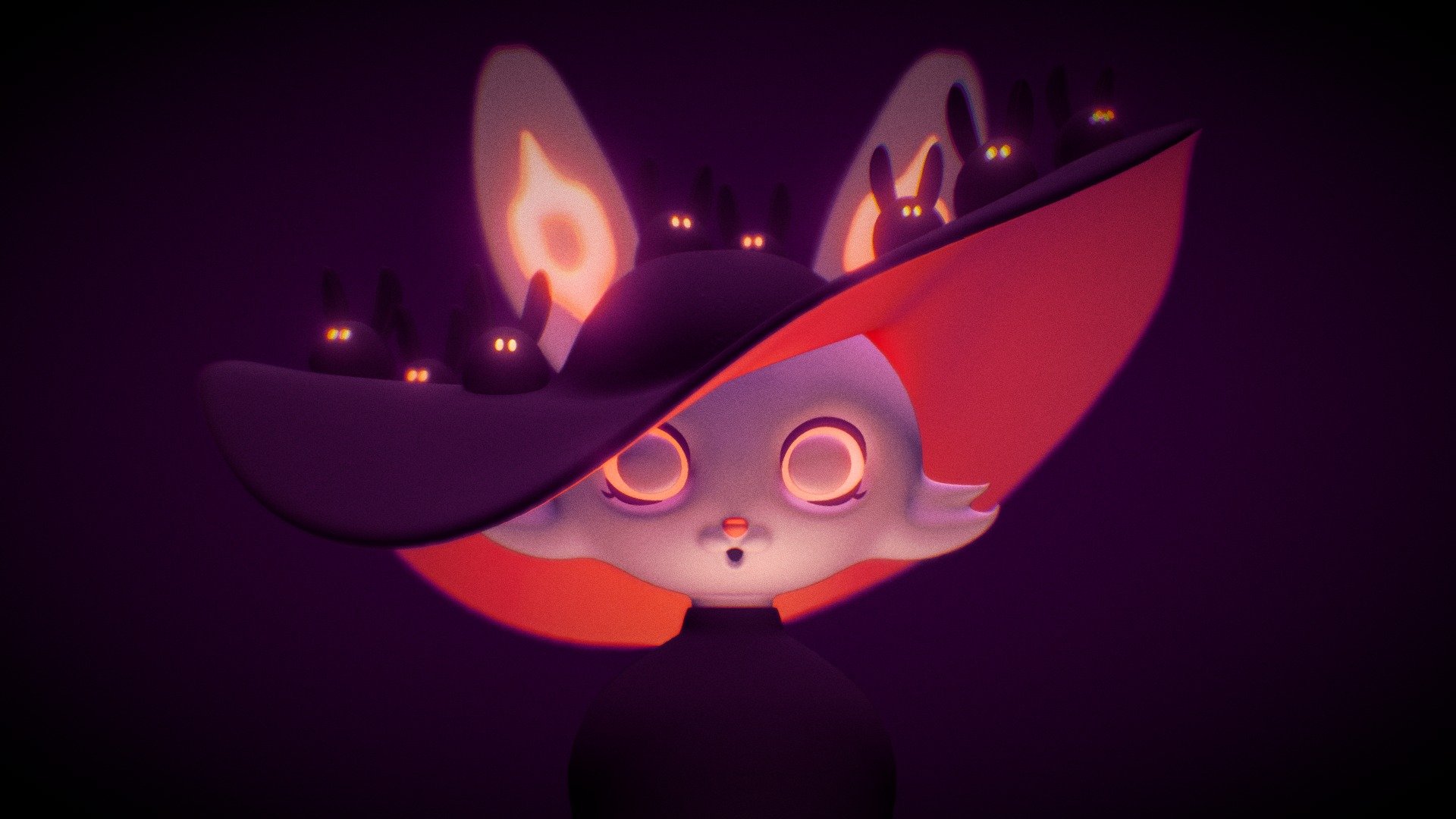 Bun Witch - 3D model by Zhed Titus (@ztitus) [9dfd987] - Sketchfab