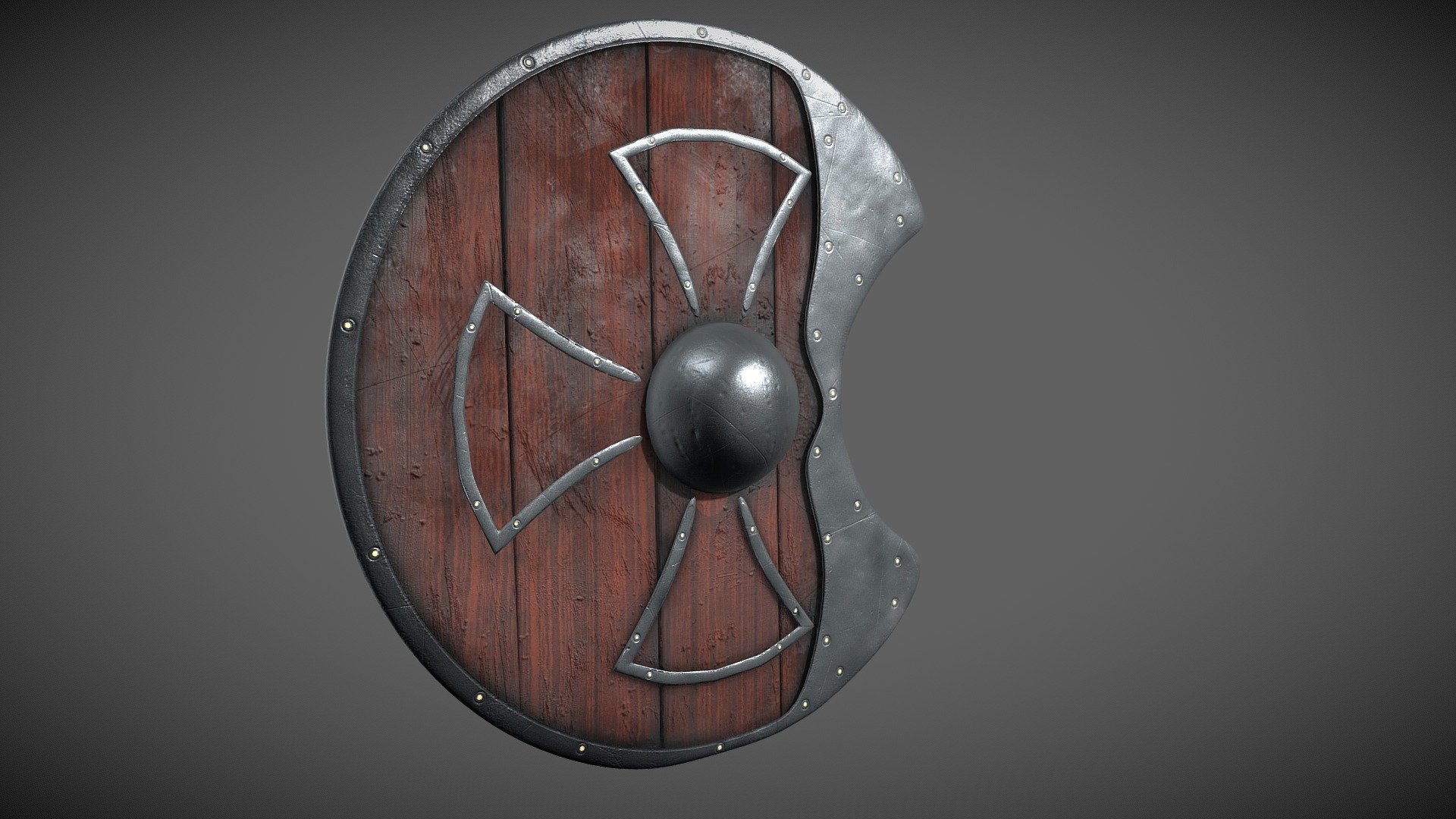 Warrior Shield - Download Free 3D model by OlegCoder [9dfdc52] - Sketchfab