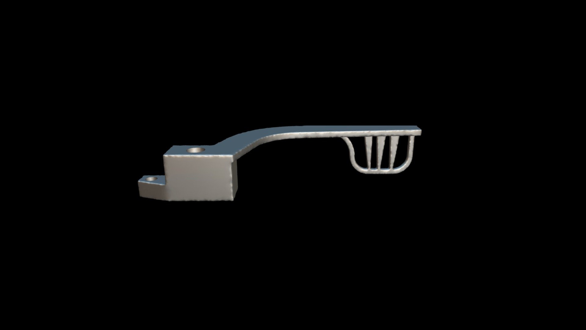Brake pedal before optimization - Download Free 3D model by tomathew ...