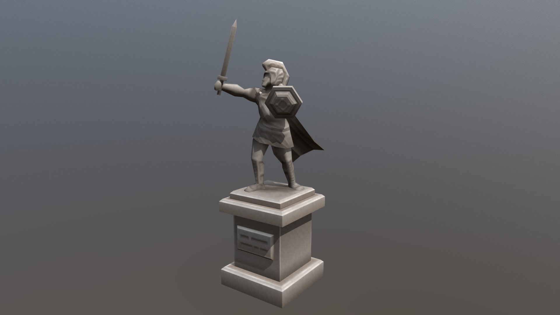 Hero Statue Right - 3D model by SmileBoom_SGB [9dfee96] - Sketchfab