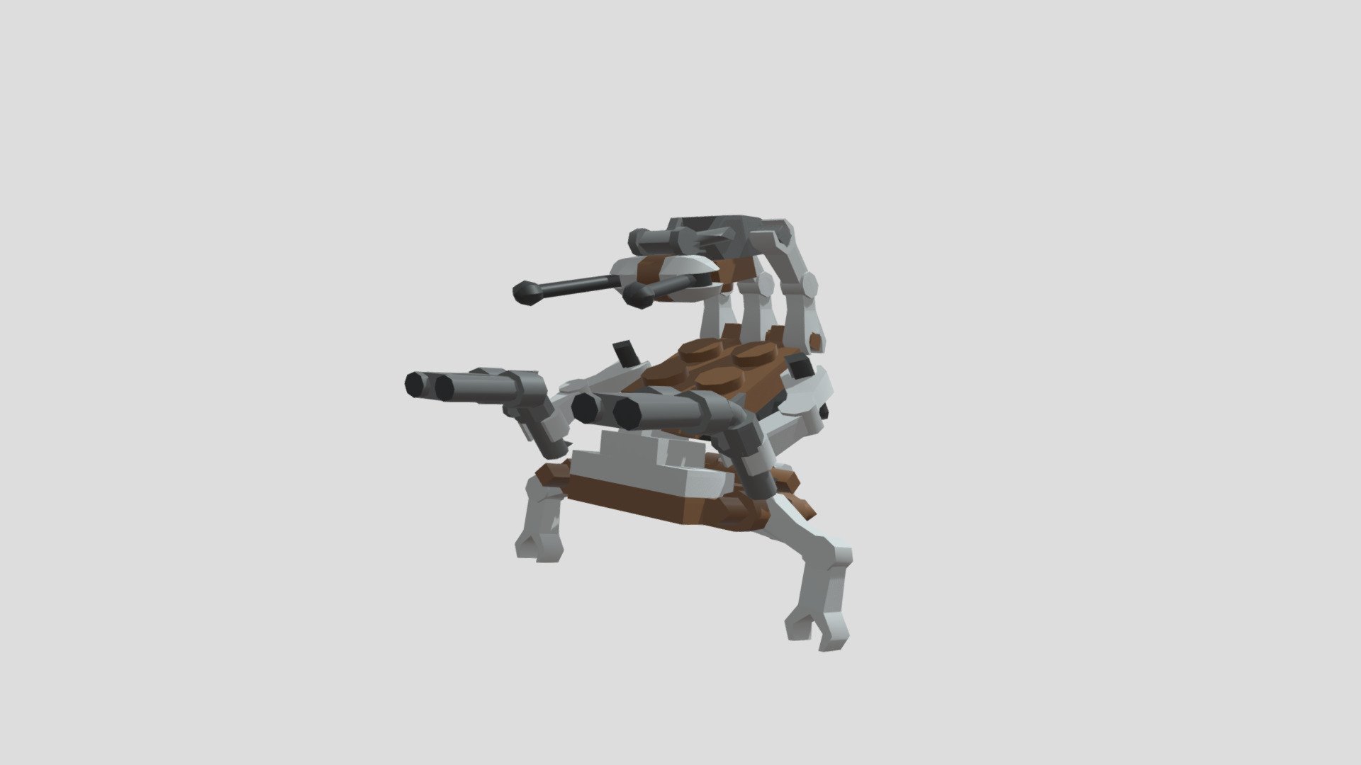 Lego Star Wars TCS: Droideka - Download Free 3D model by 42manako ...