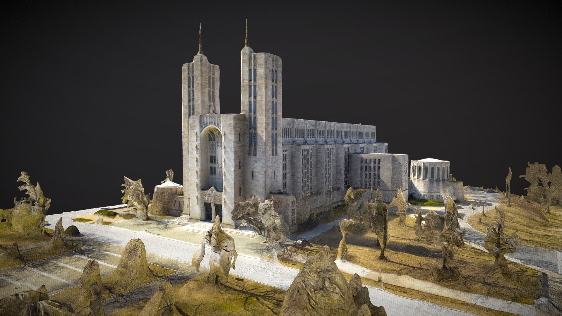 Cathedral - 3D model by Four Stops (@fourstops) [9dffc2a] - Sketchfab