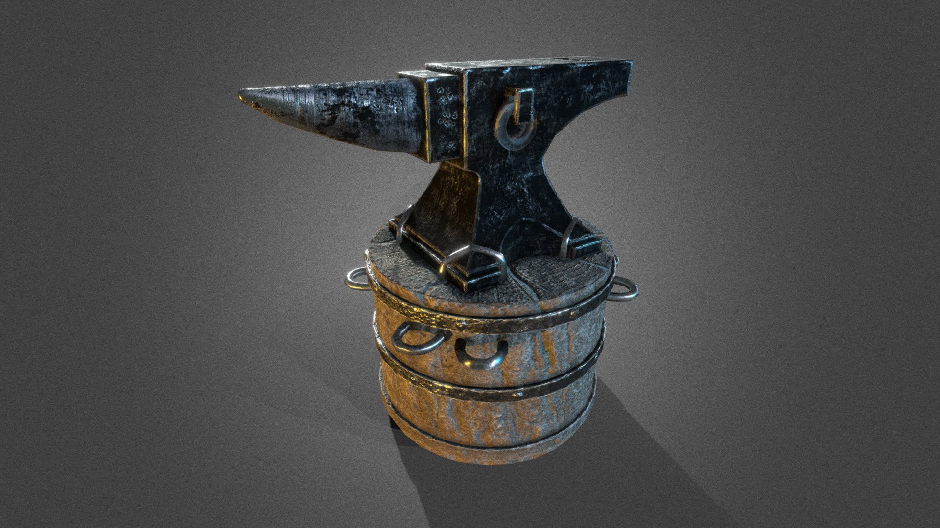 Medieval Anvil - Download Free 3D model by Thangzy [9e02095] - Sketchfab