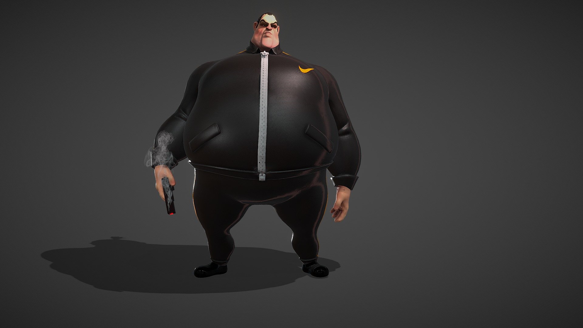 Fat yakuza - 3D model by igor.cheef [9e03d89] - Sketchfab