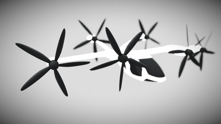 Evtol 3D models - Sketchfab