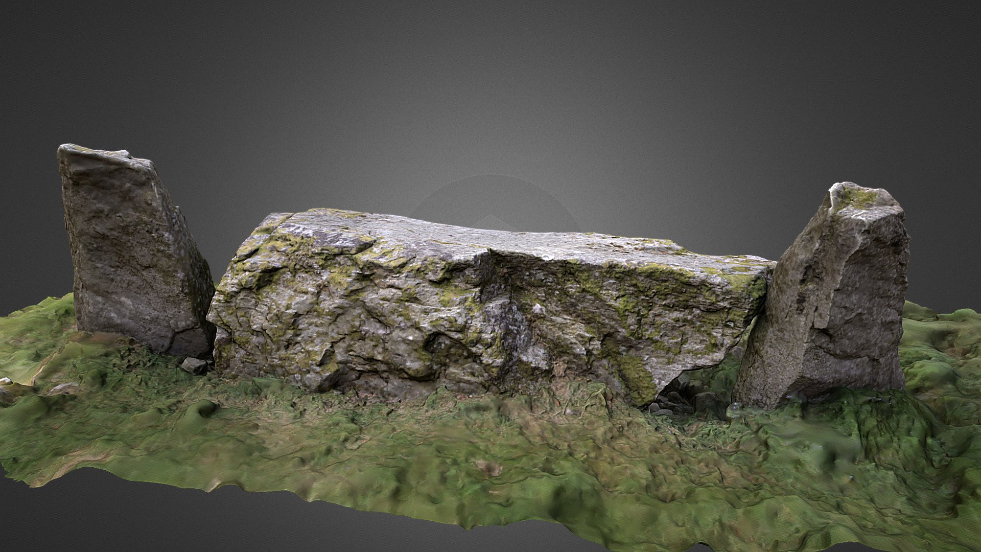 Old Keig Recumbent Stone Circle, Aberdeenshire - Download Free 3D model ...
