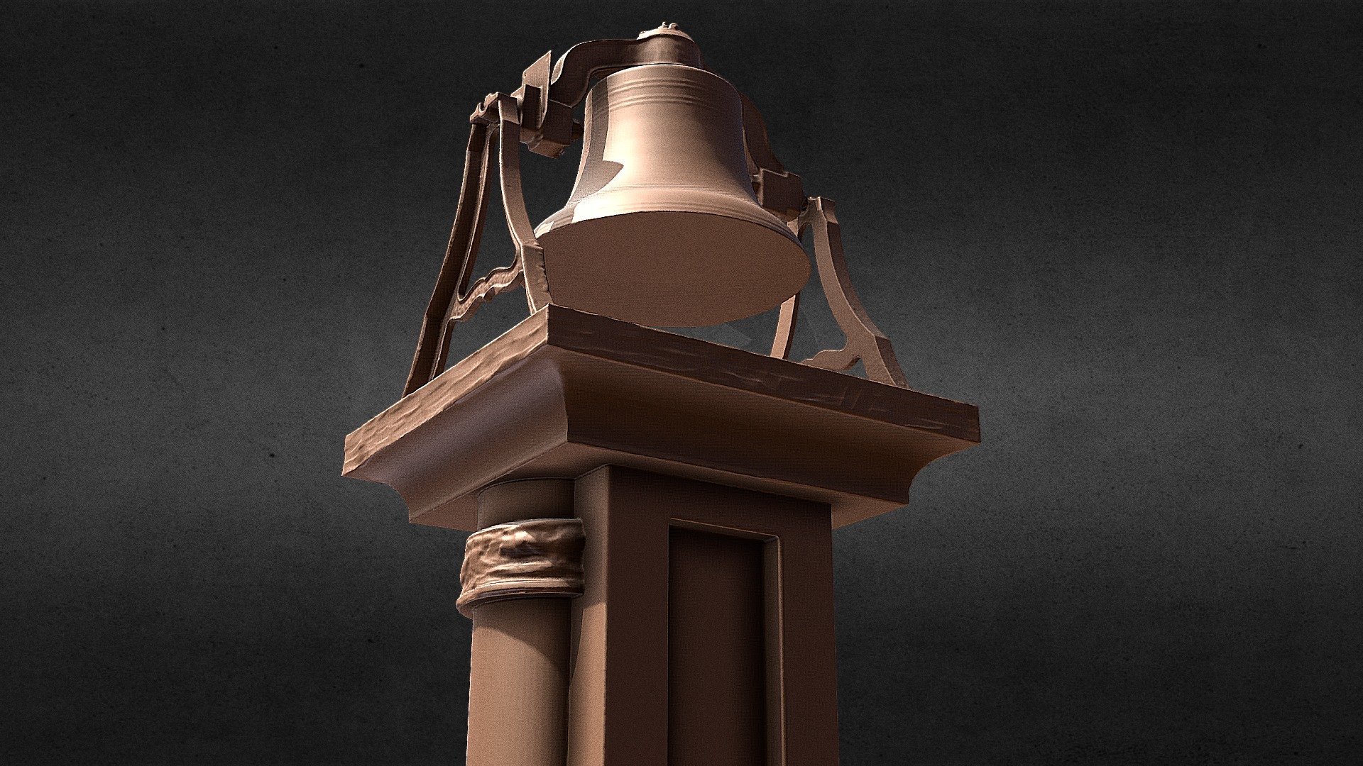 Preston Co Bell Restoration - Buy Royalty Free 3D model by lestersculpt ...