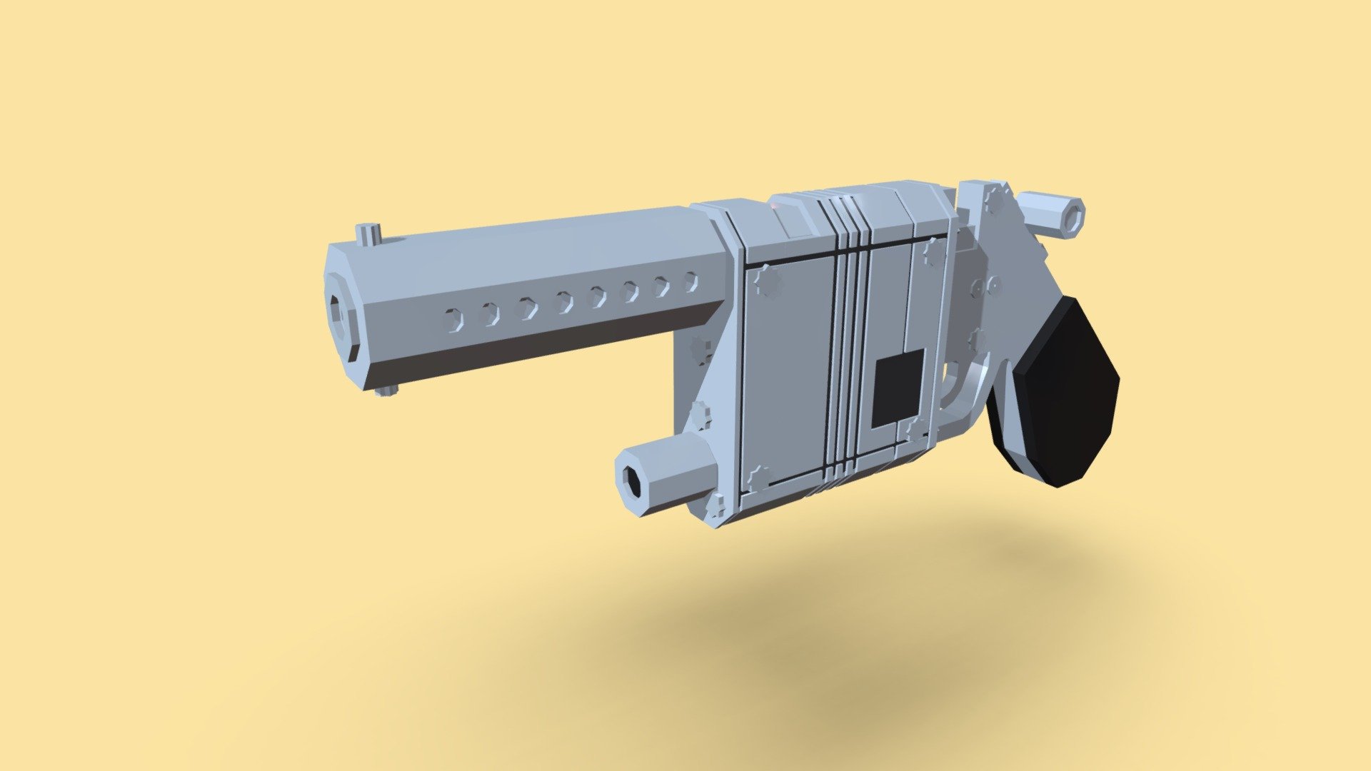 NN-14 Hand Blaster - Minecraft - 3D model by LZBlocks [9e0c7b9] - Sketchfab