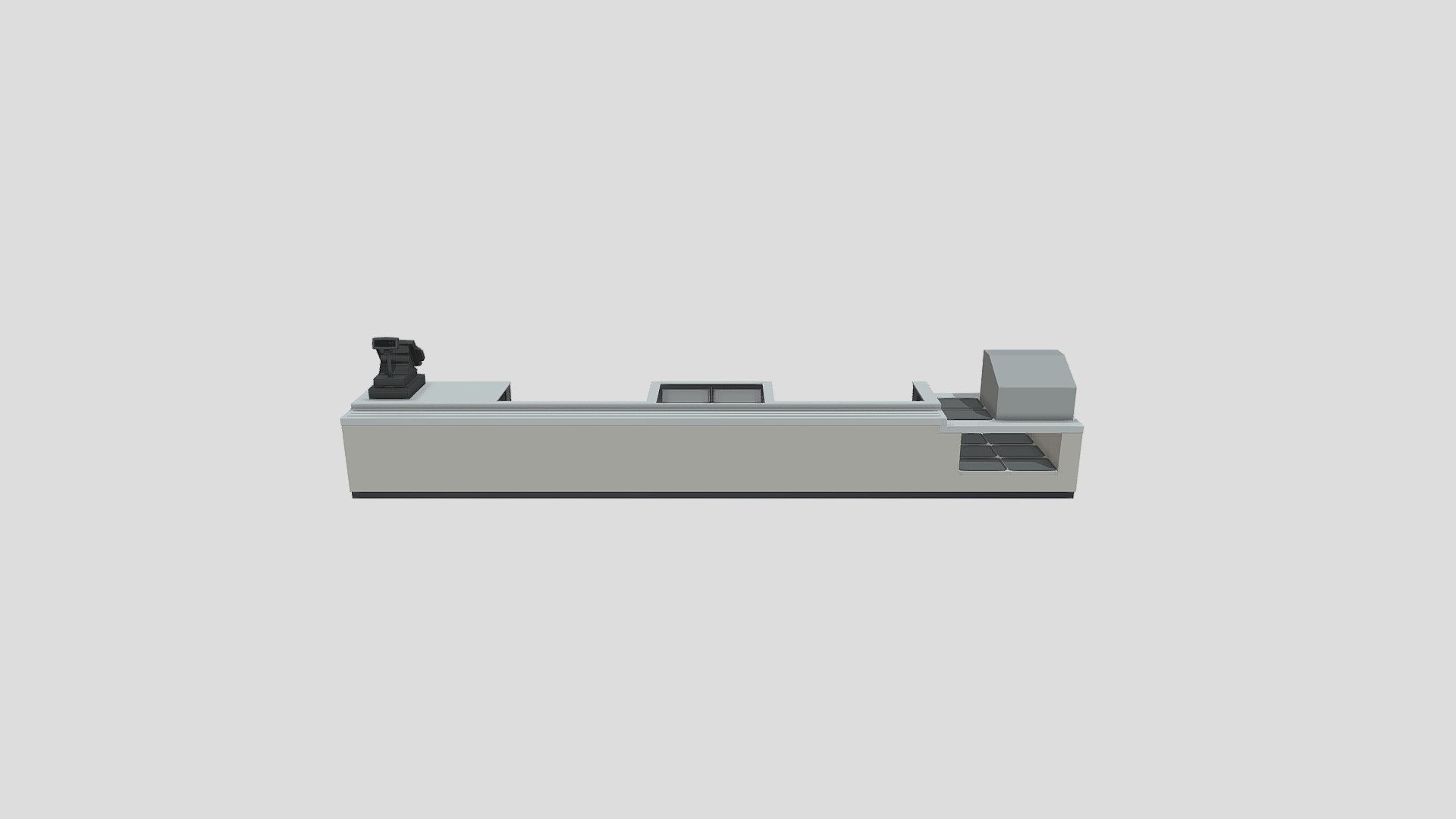 BALCÃO SELF-SERVICE - 3D model by Ruben Alves - 3D Interior Designer ...