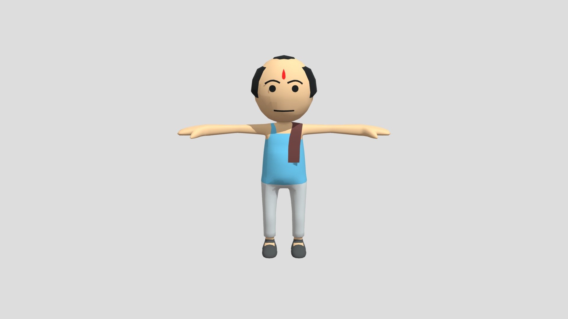 Mjo Character Low Poly Character - 3D model by CGS CREATOR (@cgscreator ...
