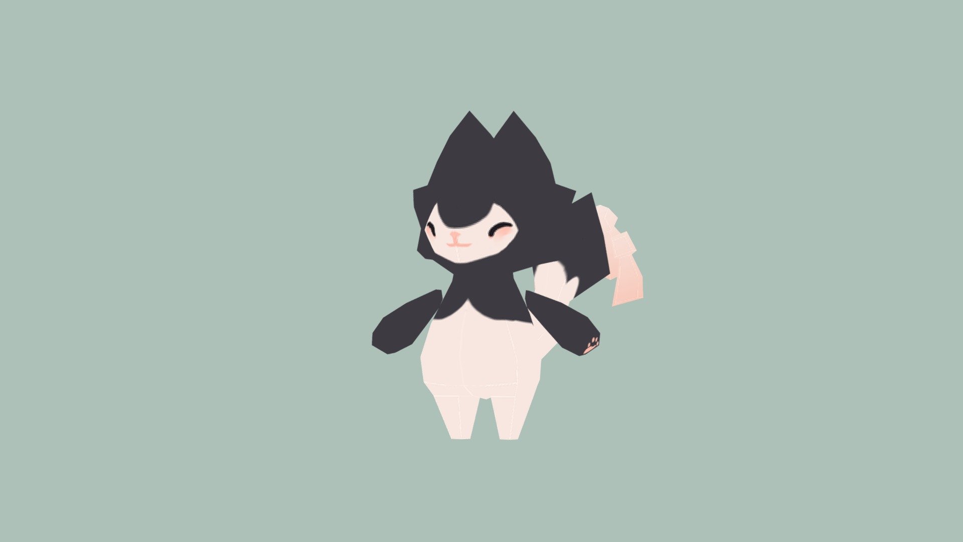 skitty oc - 3D model by spwu (@scourgekeeper) [9e0db32] - Sketchfab