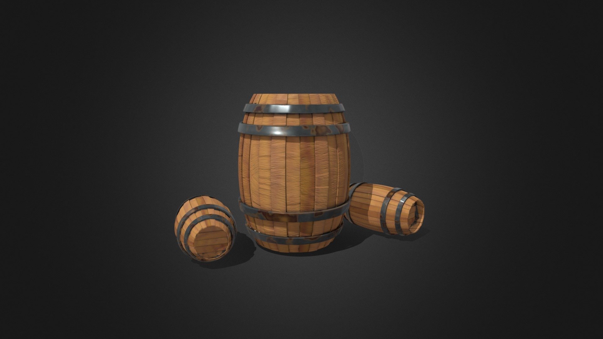 Tonneau - Download Free 3D model by Giriga [9e0de1c] - Sketchfab