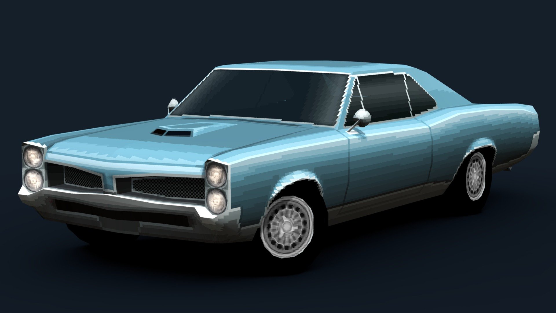 Pontiac GTO ︱ READ DESCRIPTION - 3D model by Evgeniy (@evgeniyy ...