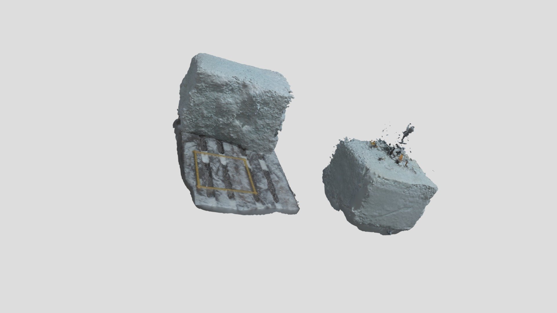 2 Blocks - 3D model by Svalbard06 [9e0f027] - Sketchfab