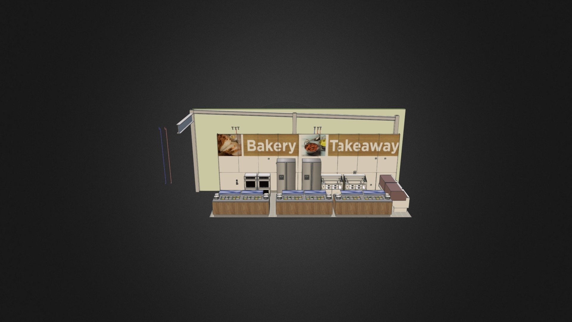 Deli - 3D model by inicco [9e0f69c] - Sketchfab