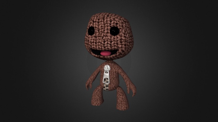 LittleBigPlanet Sackboy - 3D model by dcy12 [9e1043b] - Sketchfab