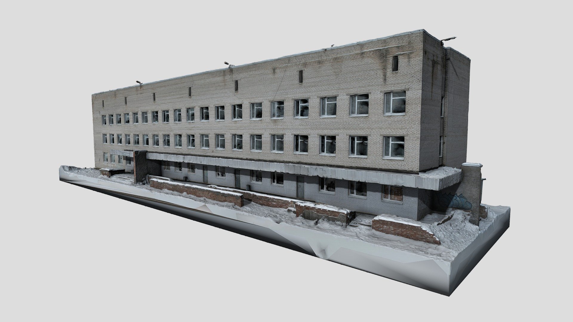 Sad Hospital - Download Free 3D model by Beduin (@liman88) [9e10718 ...