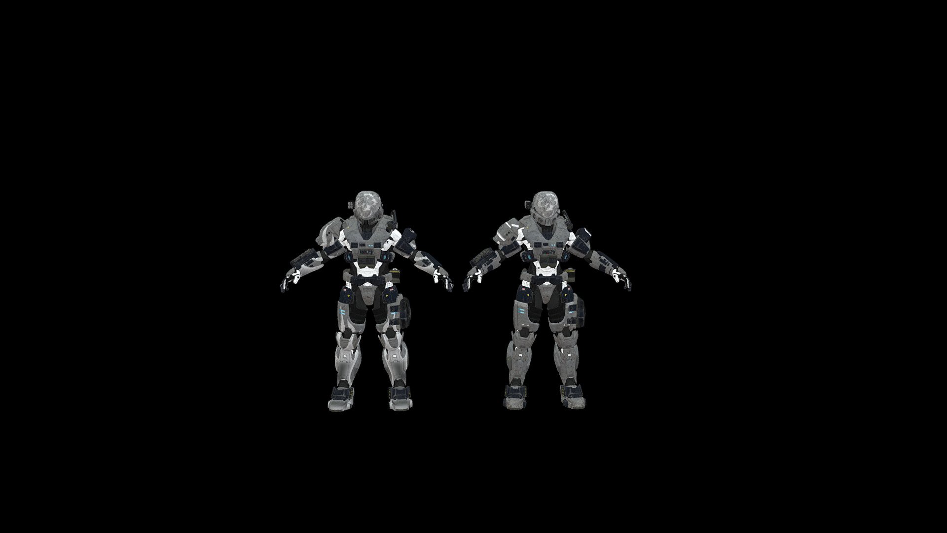 Characters>Halo 5>Spartans>Multiplayer>Wrath - Download Free 3D model ...