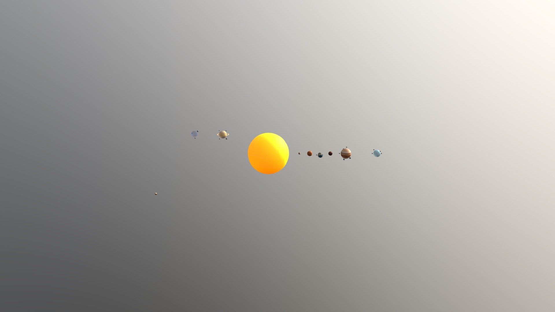 Solar System - 3D model by GeorginaWang [9e11144] - Sketchfab