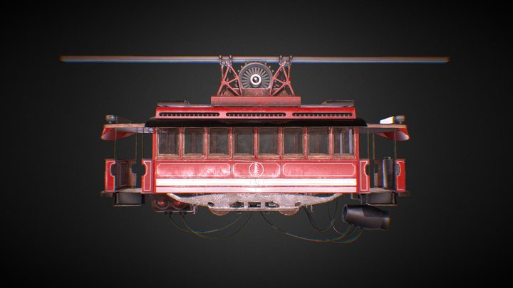 Tram 3D models - Sketchfab