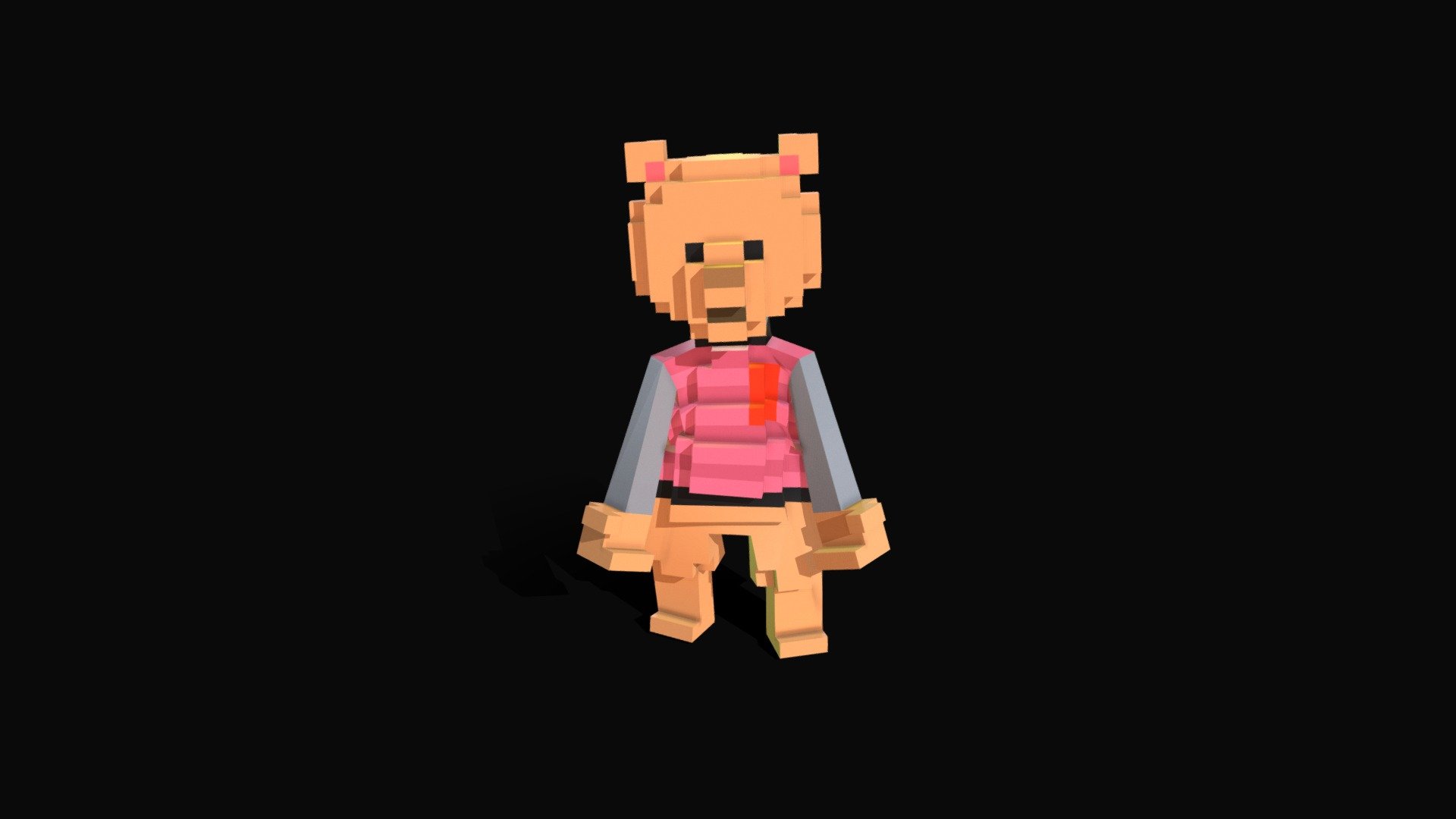 Mr. Bear: Yeah Whatevs - Download Free 3D model by Deveerei (Anim8Bits ...