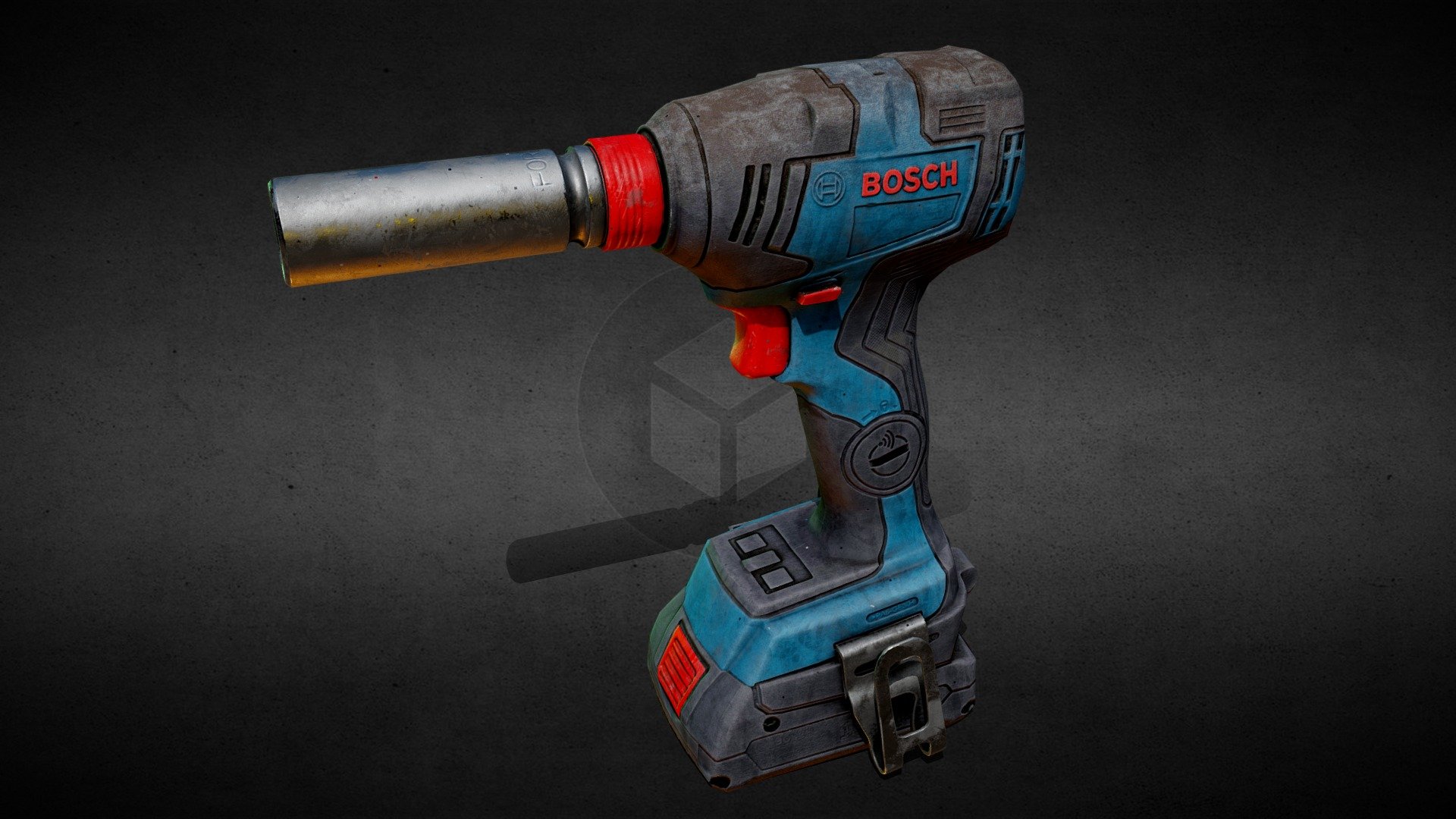 Bosch Wrench 4K (Lowpoly VR ready) - Download Free 3D model by ...