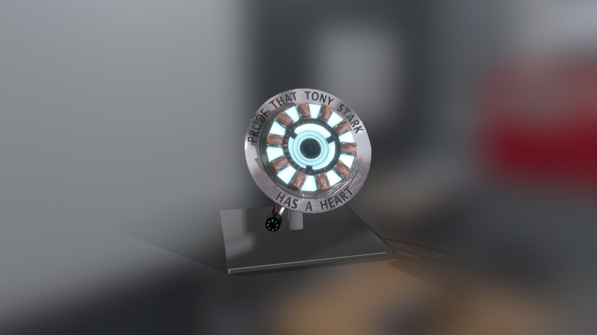 Arc Reactor - 3D model by SilvioDuy [9e17c25] - Sketchfab
