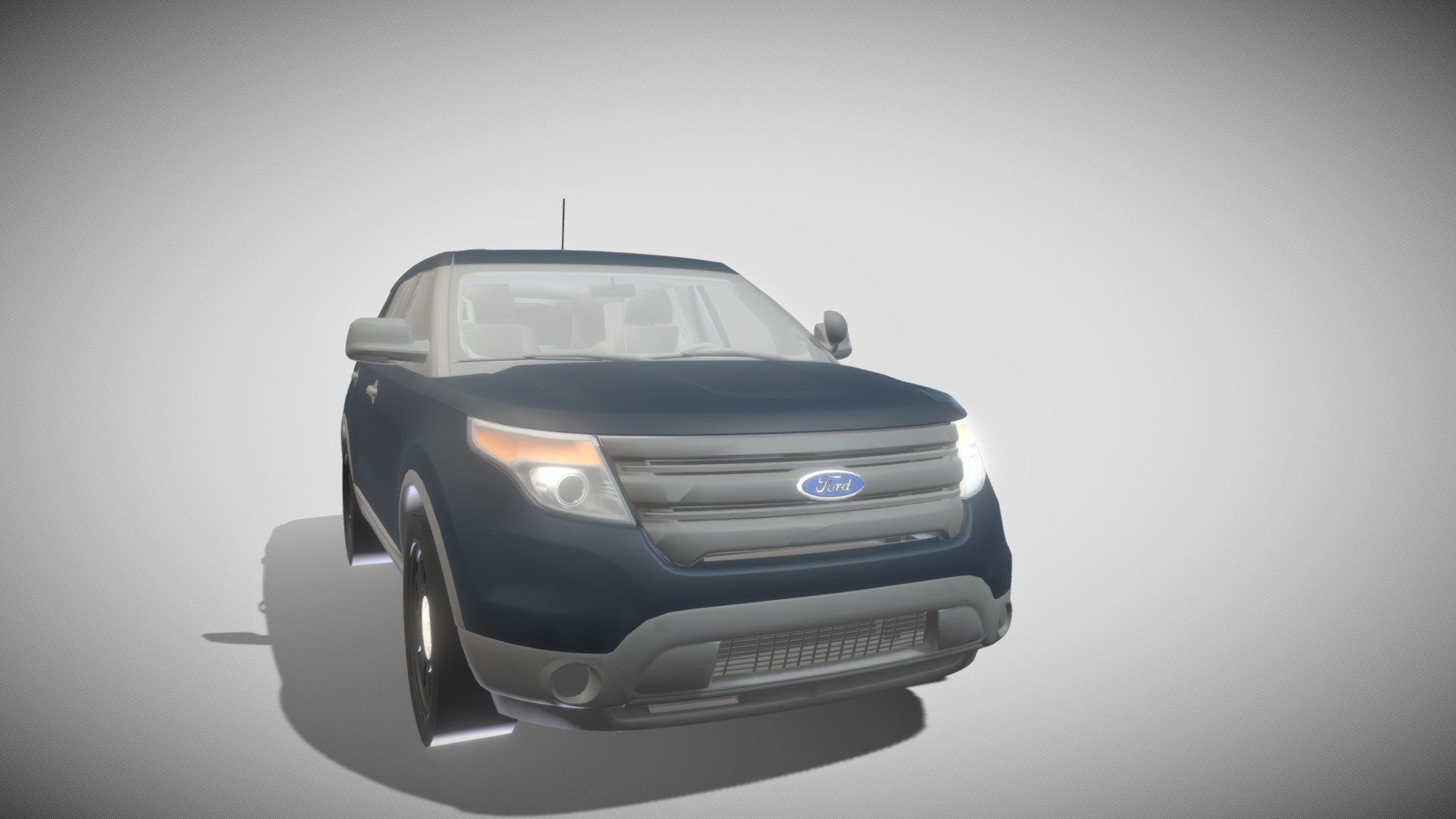 2014 Ford Explorer(FPIU) - Download Free 3D model by David_Holiday ...