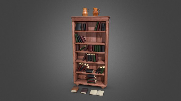 Open-book 3D models - Sketchfab