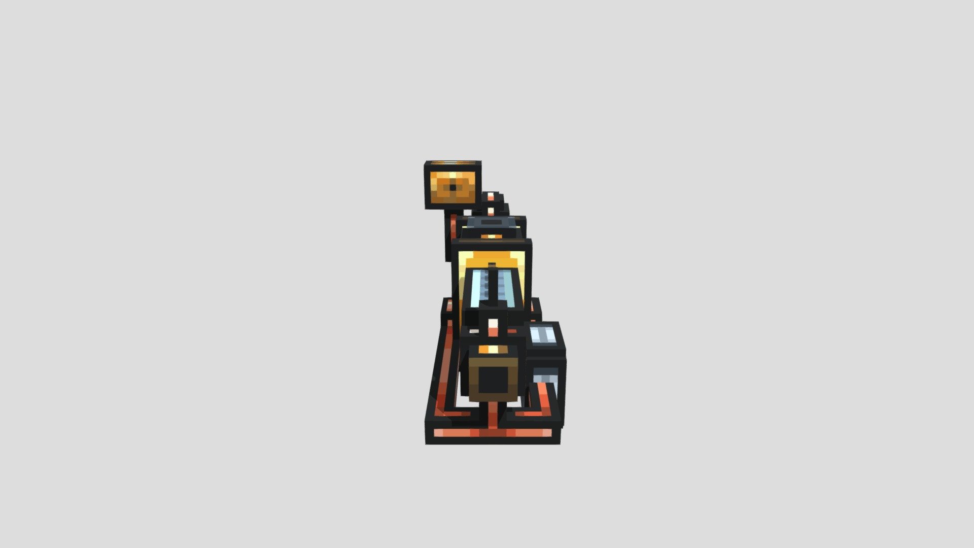 Water Rifle Model Pixel Gun 3D - Download Free 3D model by FREAXZGaming ...