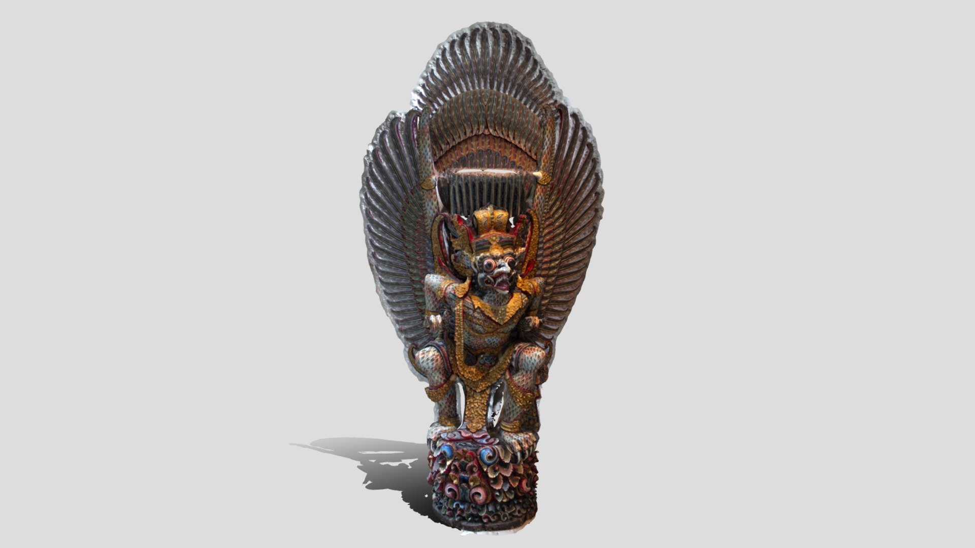 Garuda sculpture - 3D model by vitamin4ik84 [9e1c33c] - Sketchfab