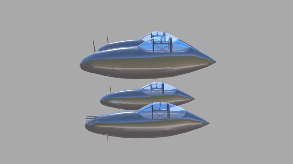 P38 Blender - 3D model by mmpbooks [9e1cf72] - Sketchfab