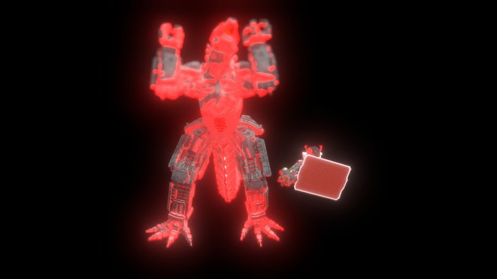 Mechagodzilla 3D models - Sketchfab