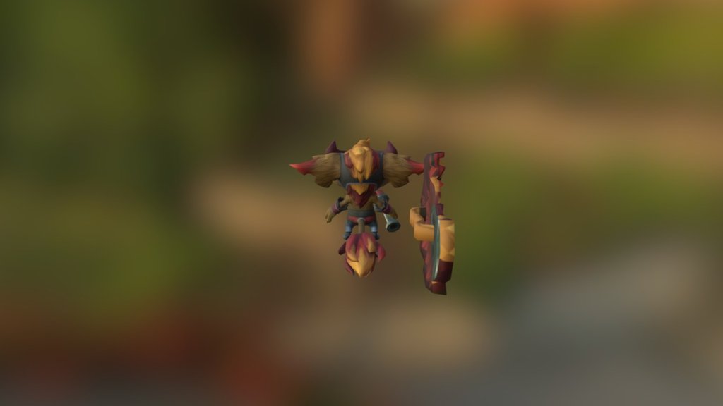 Gnar Skin04 - 3D model by missvisaloser [9e1e90f] - Sketchfab